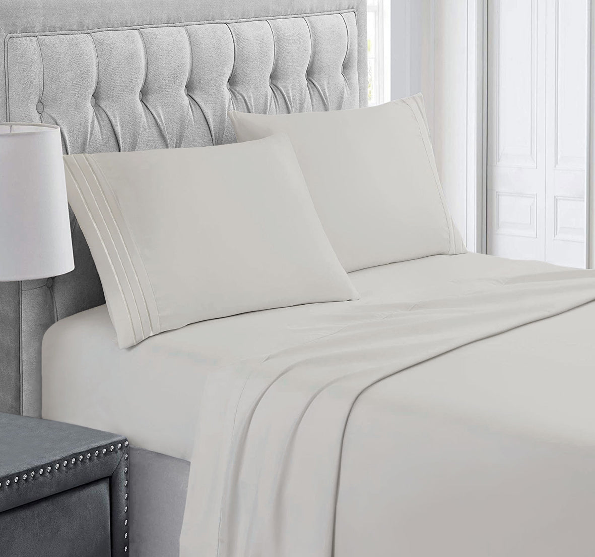 9900 Solid 4pc Sheet Set - ASSORTED – Home Aesthetics